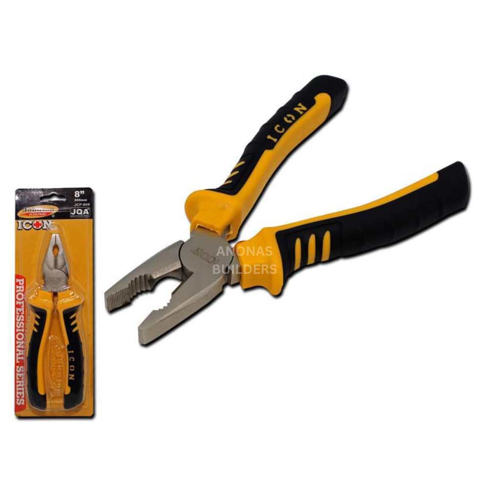 Johnson Elektrik JCP-608 Combination Pliers 8″ – ANONAS BUILDERS ...